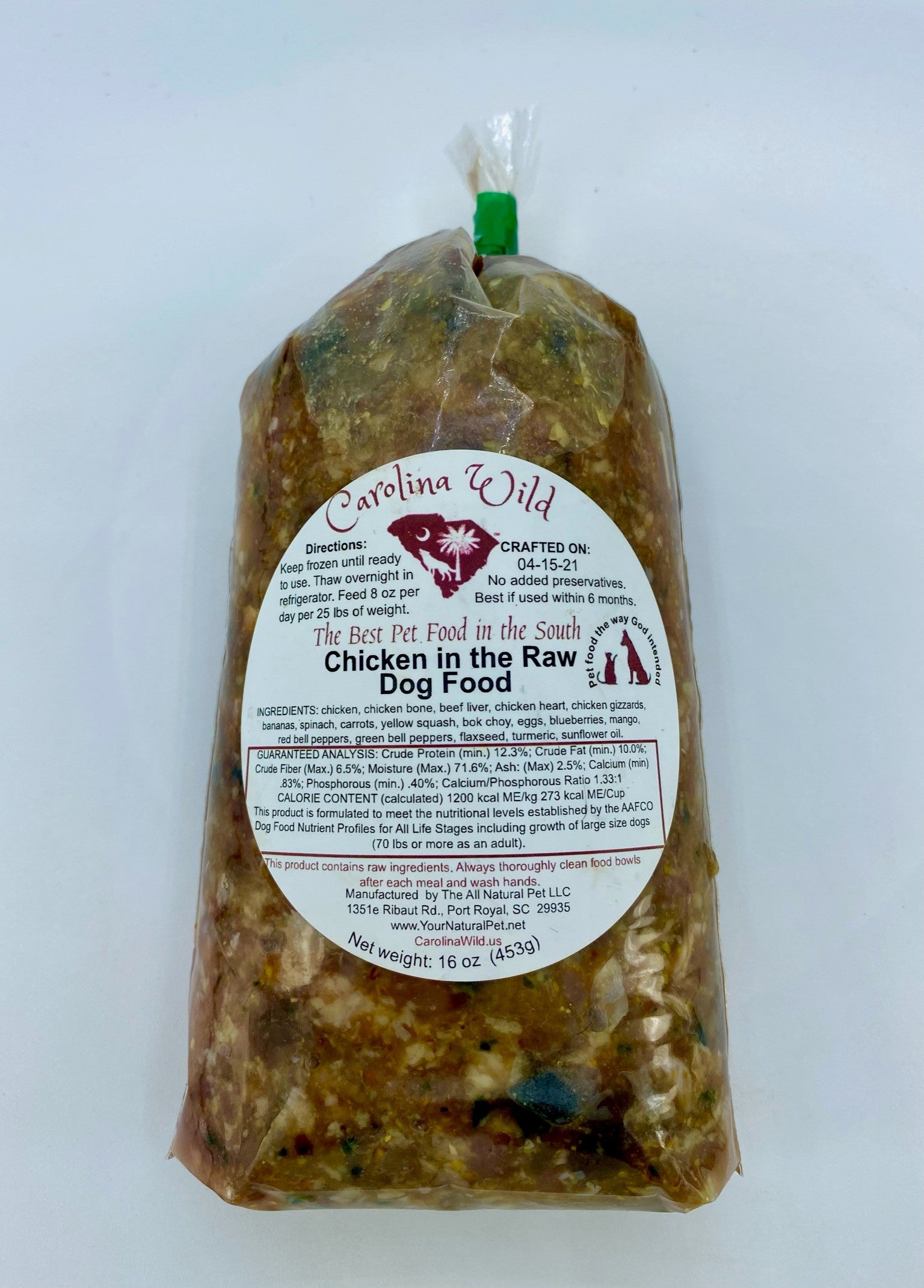 Carolina Wild Raw Pet Food – Sirius Natural Pet Foods